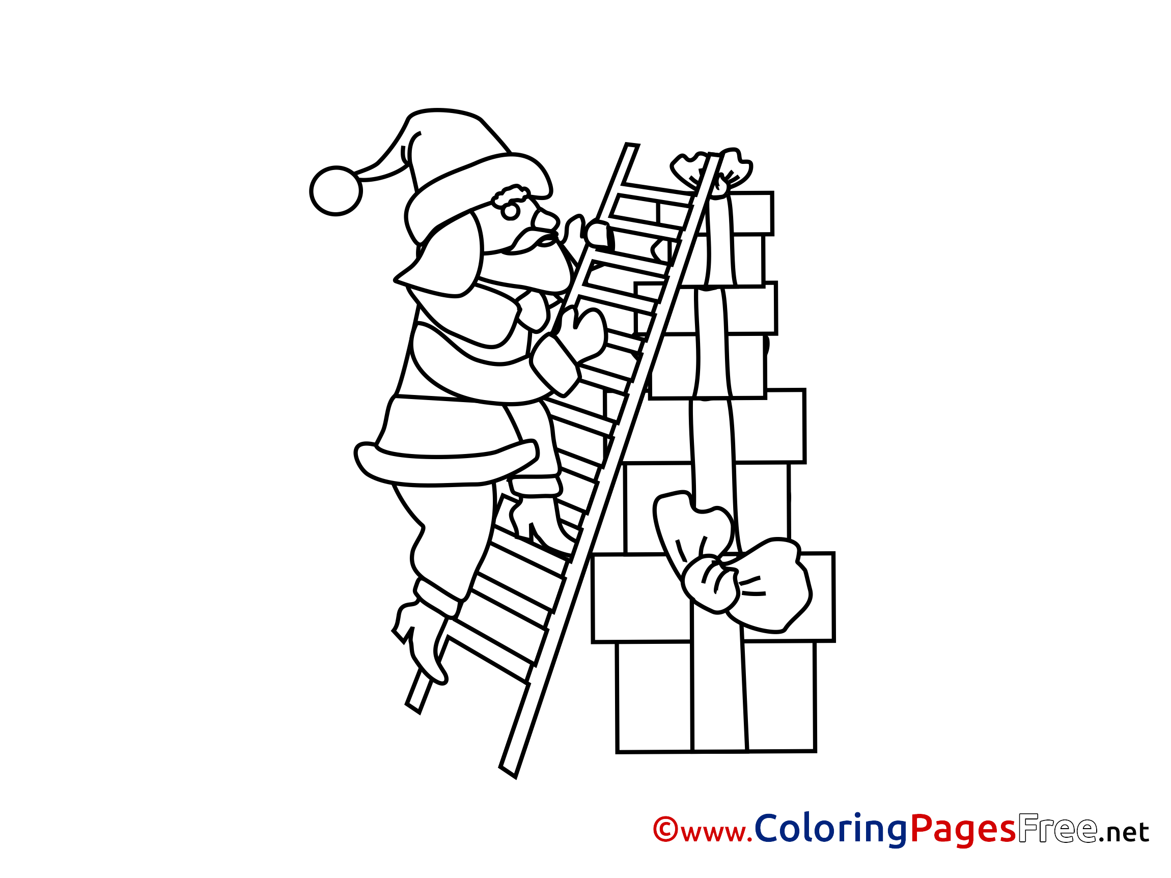 free advent coloring pages for kids