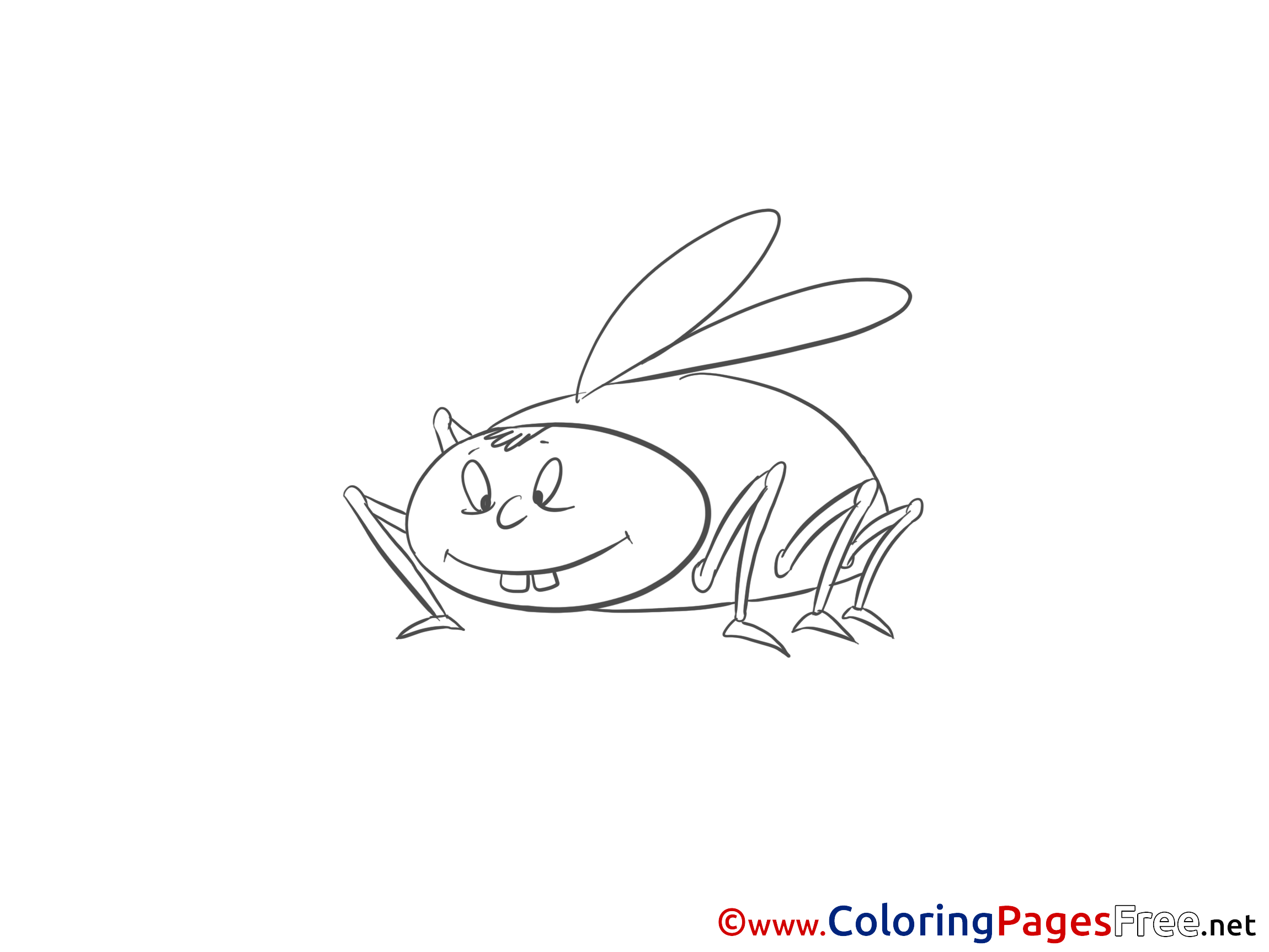 Cockroach free printable Coloring Sheets