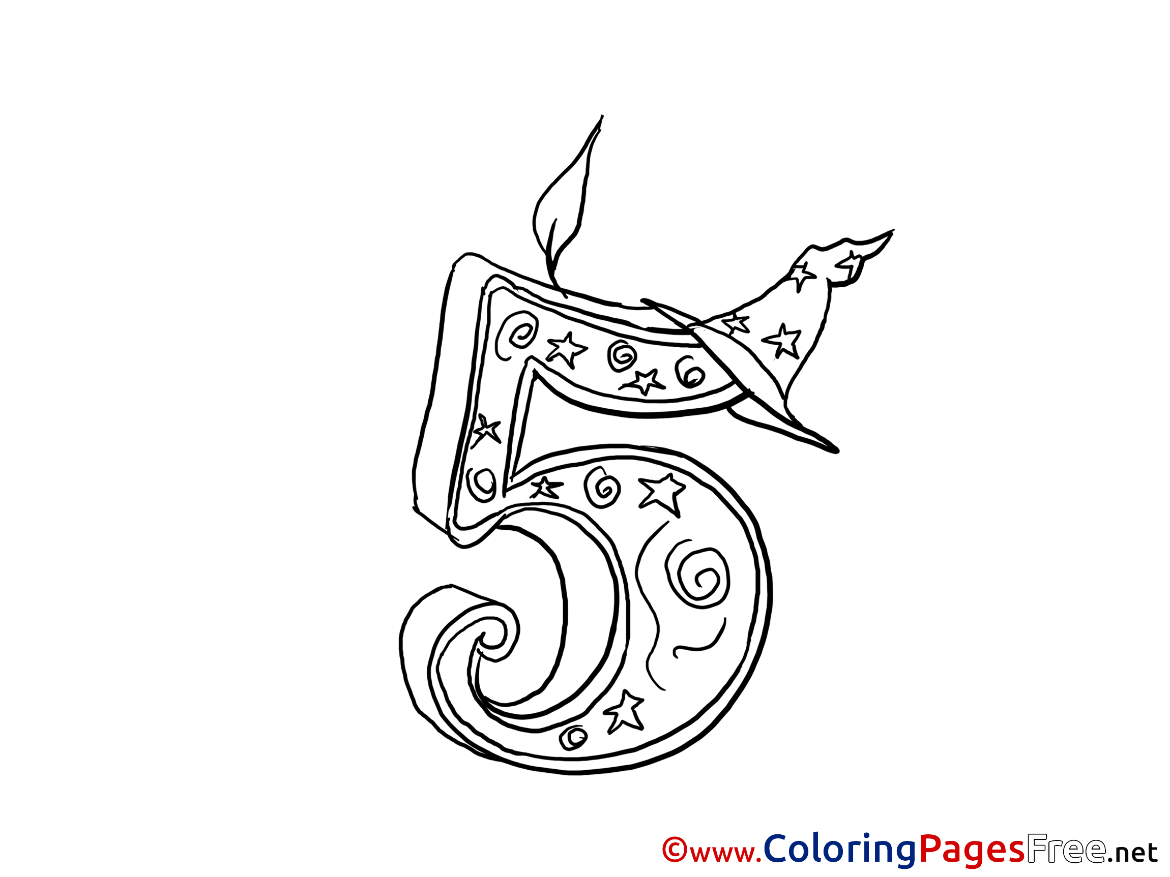Free Printable Coloring Pages For 5 Year Olds
