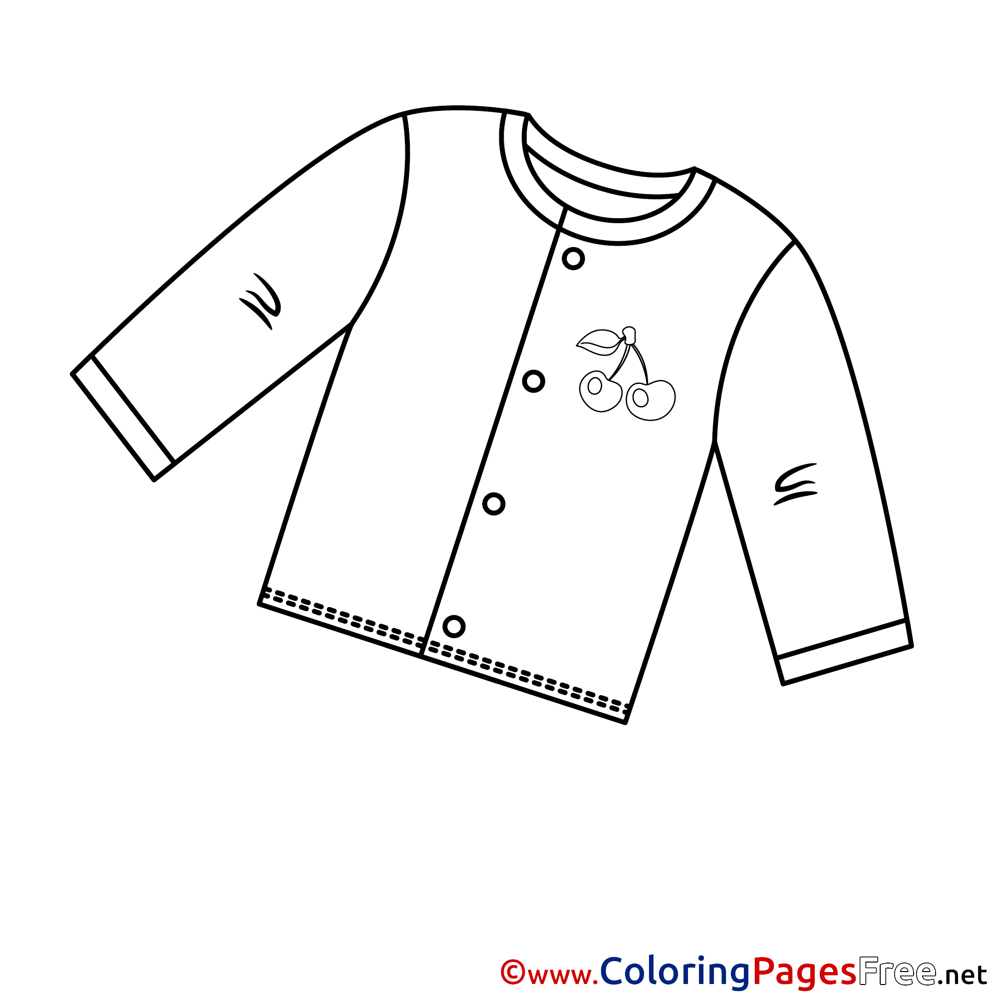 coloring sheet shirt