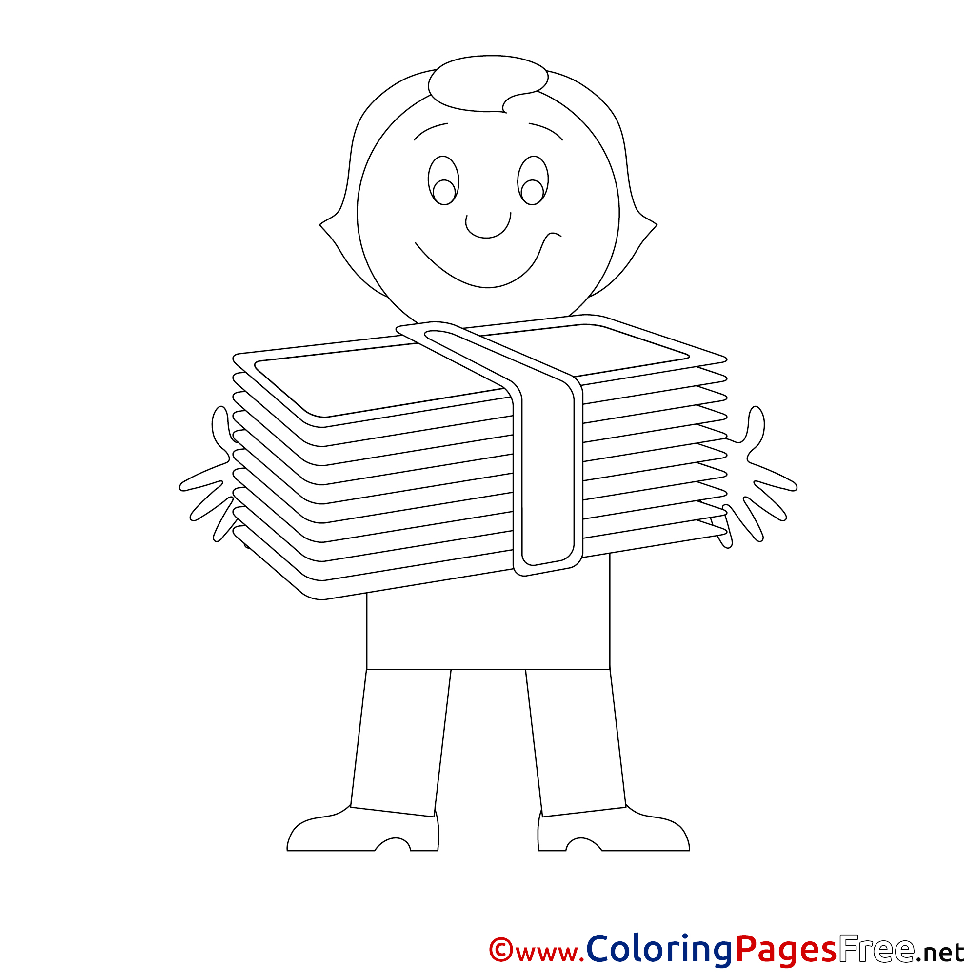 Banker coloring pages
