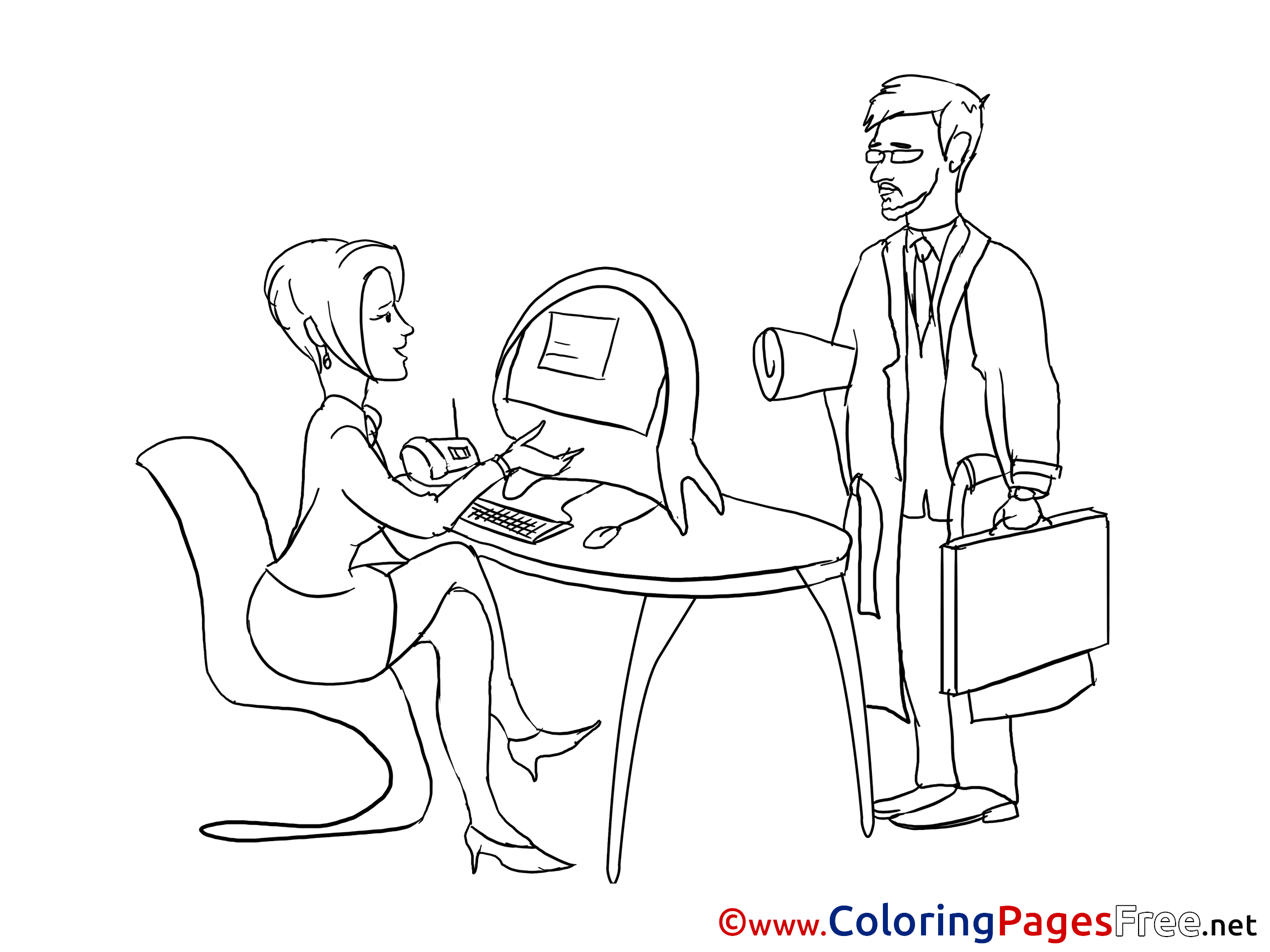 corporate coloring pages