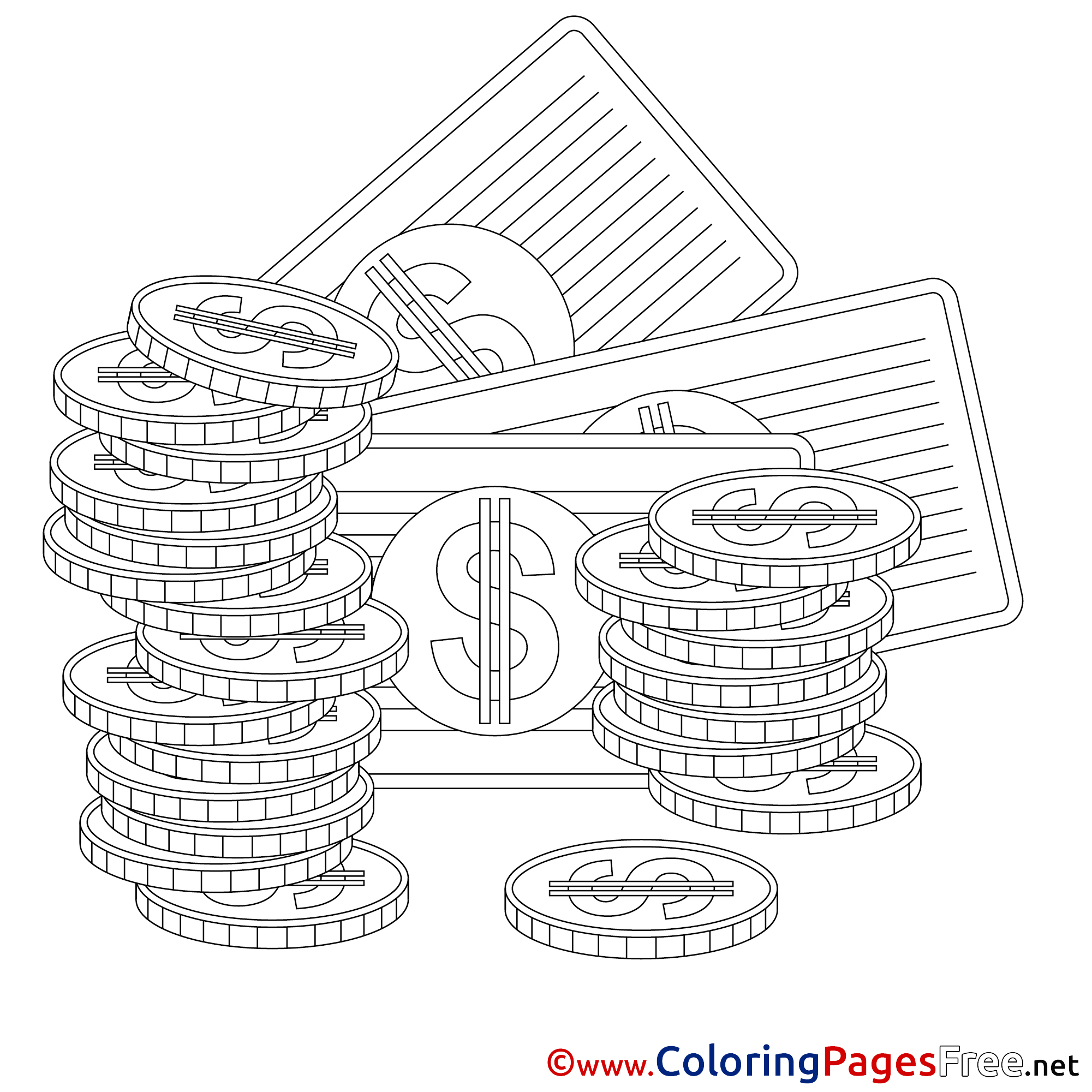 business coloring pages printable