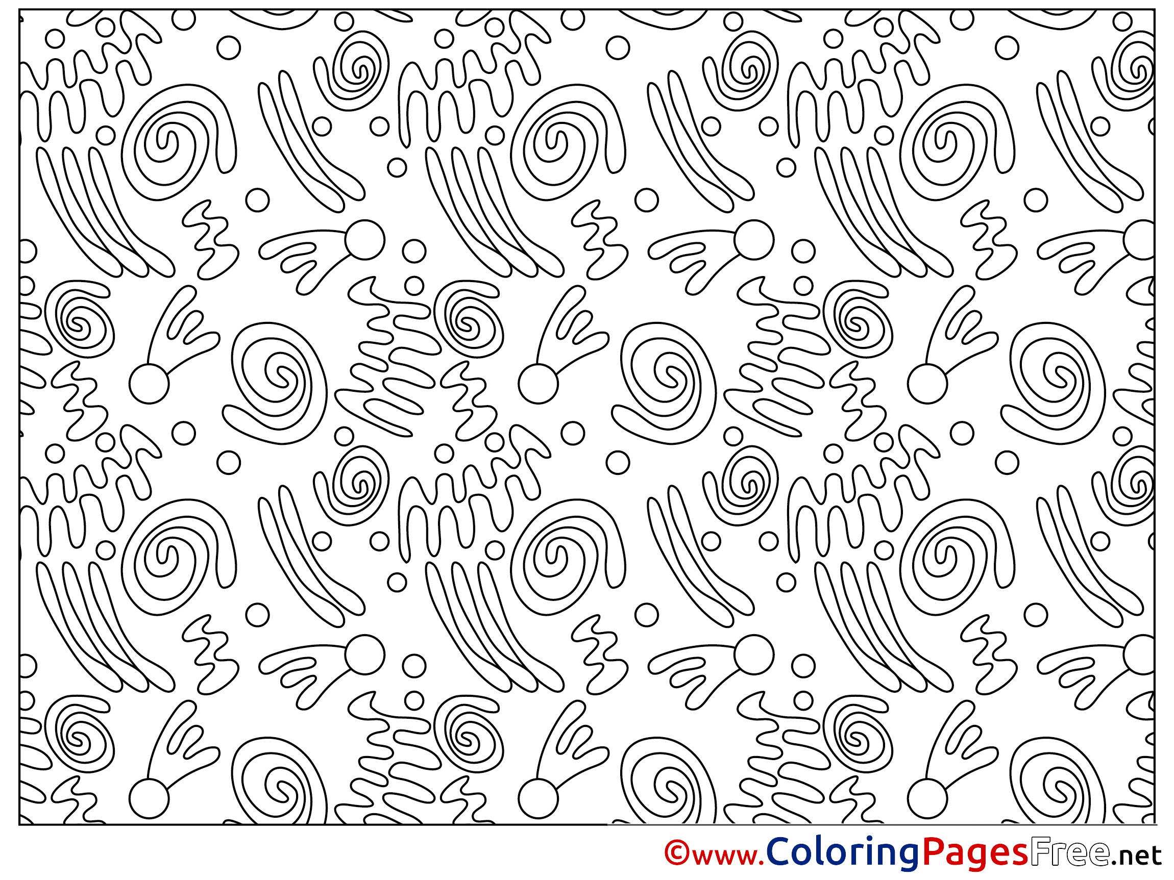 Decoration printable Coloring Sheets download