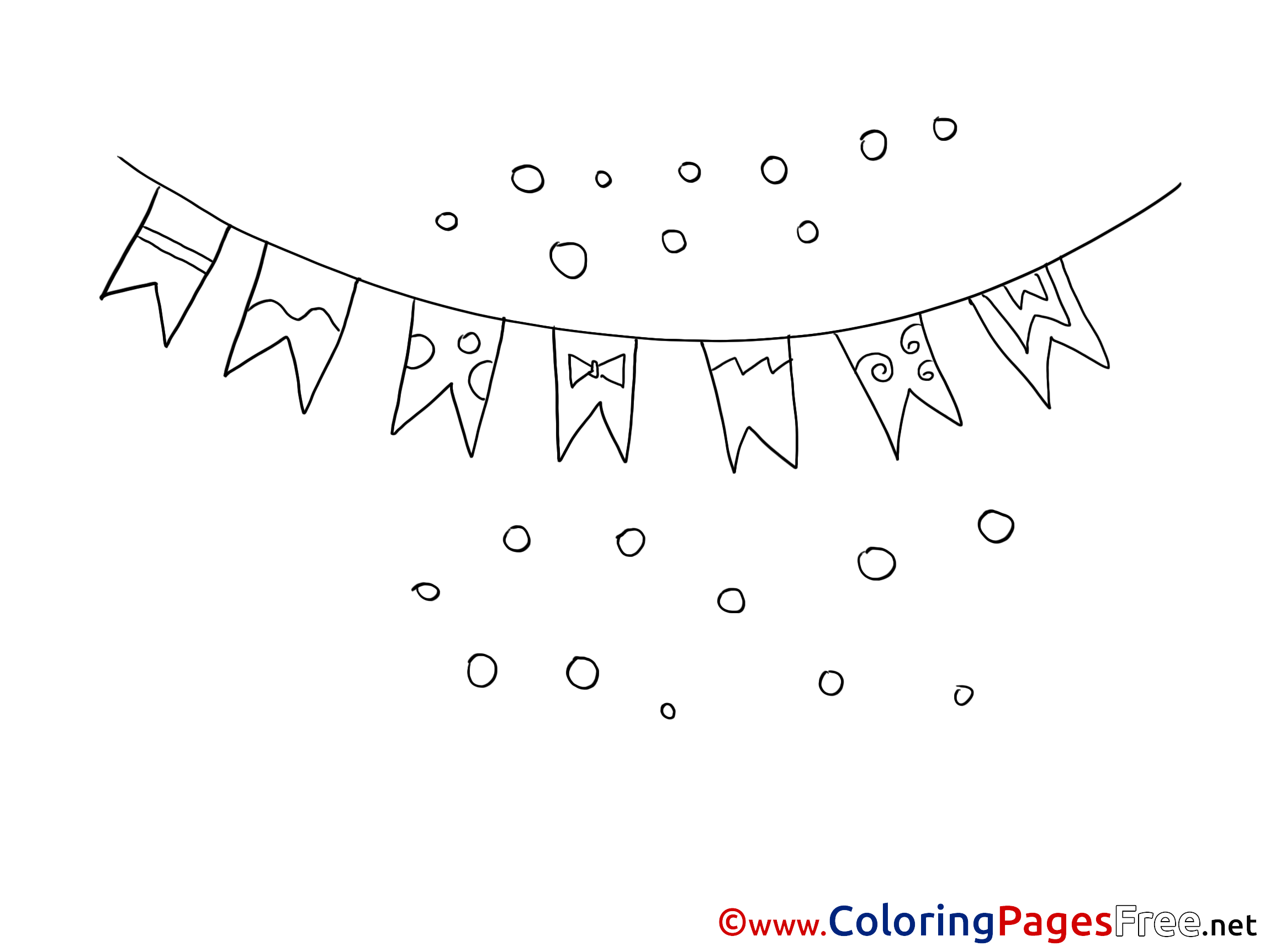 Flags download Colouring Sheet free