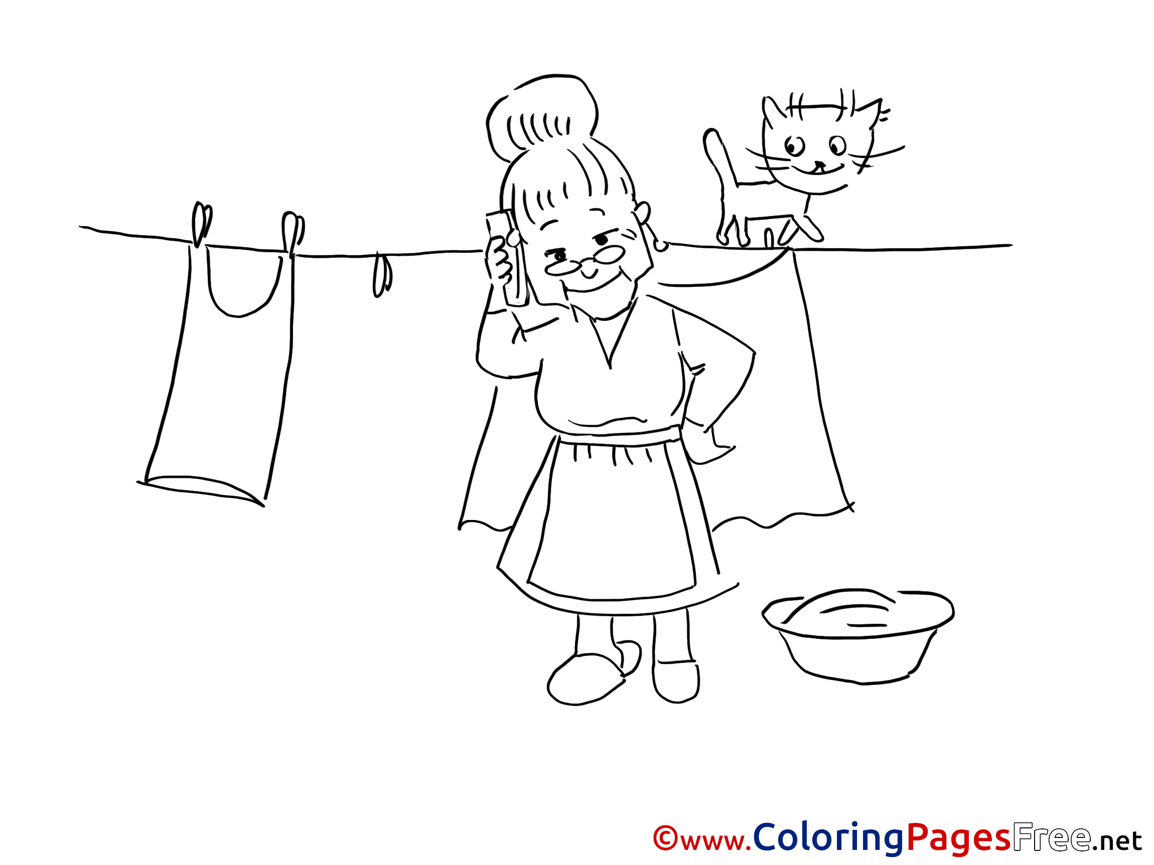 Wash Rag Colouring Pages Sketch Coloring Page