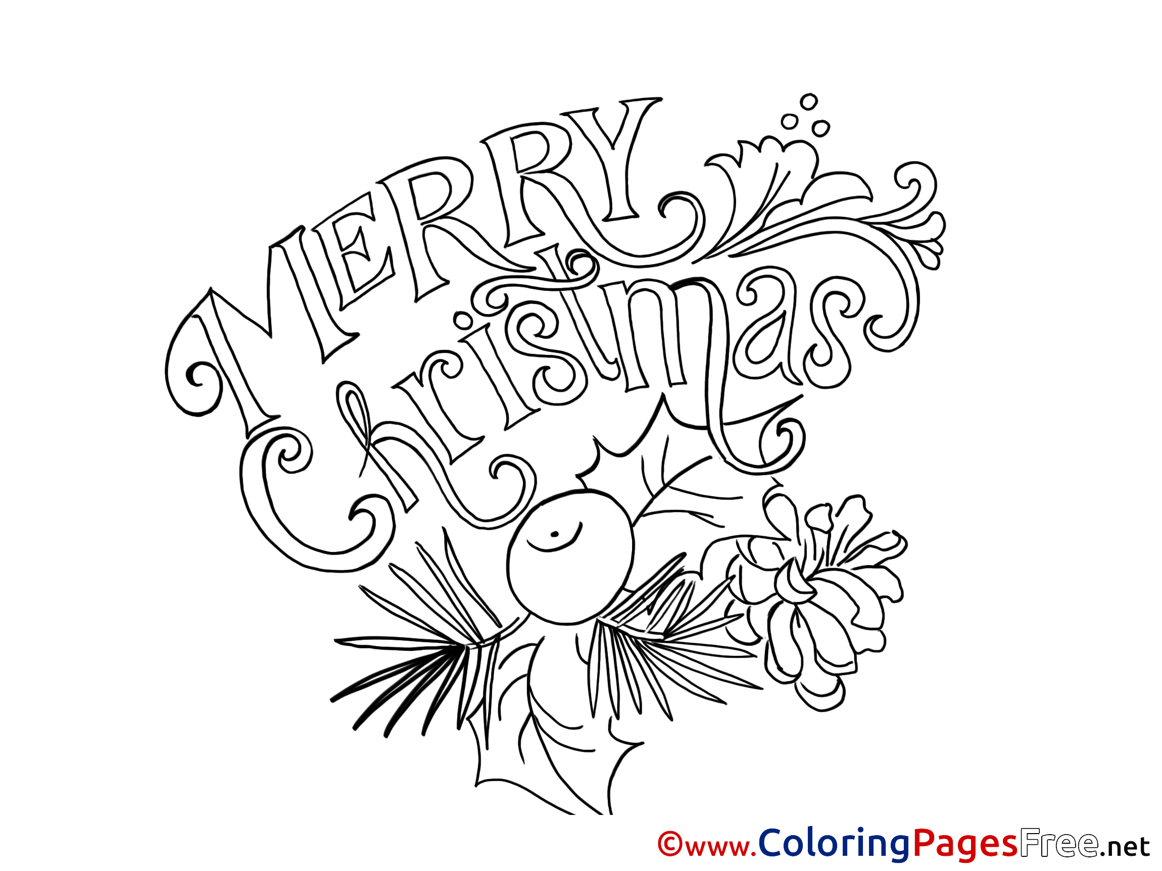 Cone free Christmas Coloring Sheets