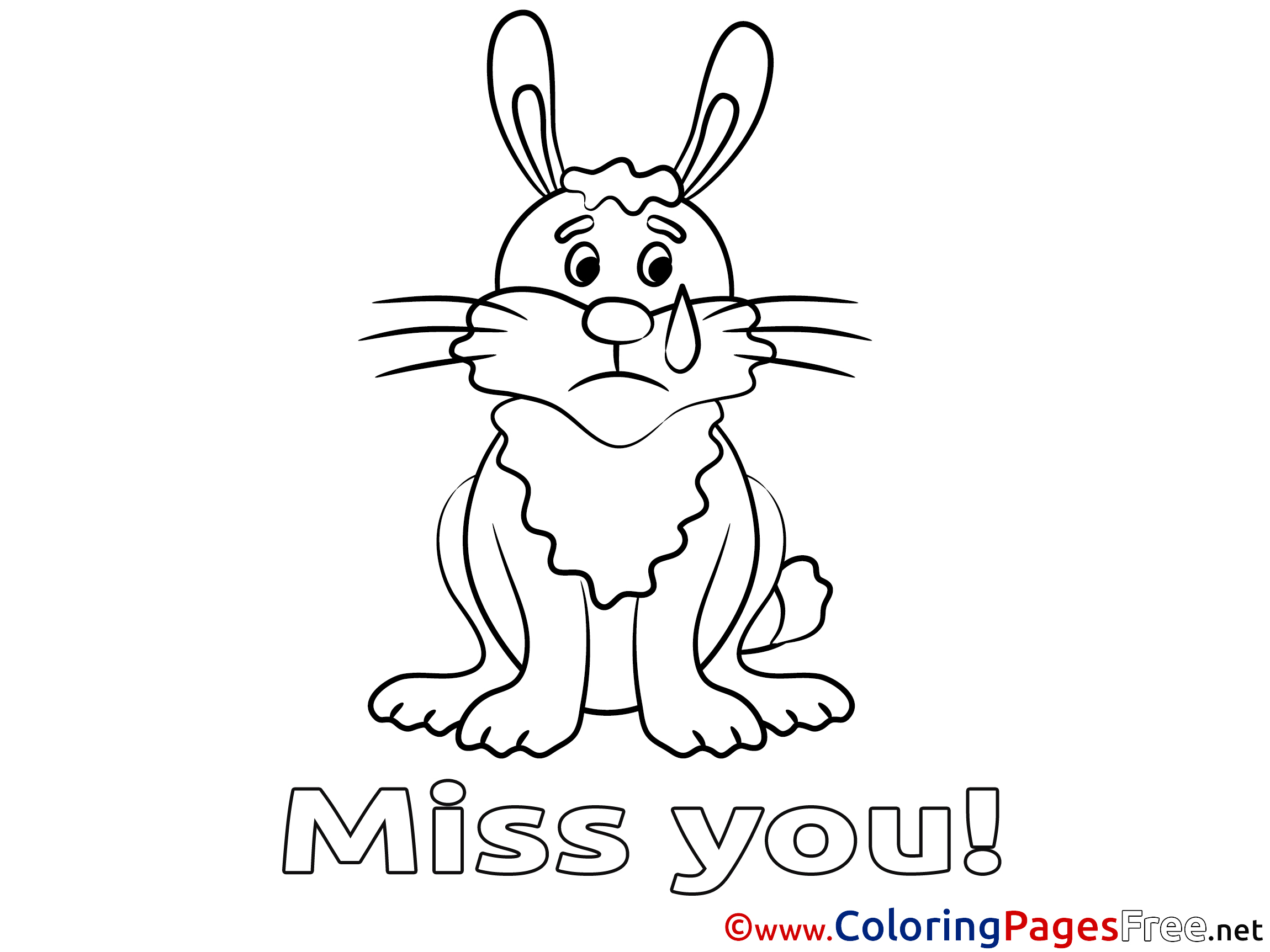 we ll miss you coloring pages