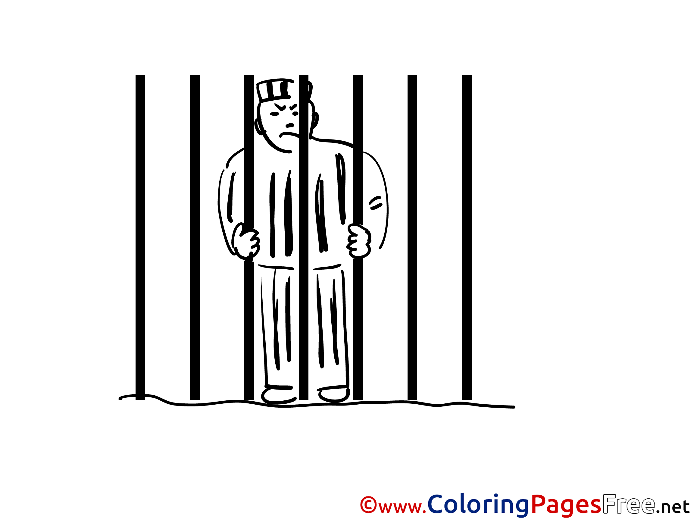 prisoner coloring pages