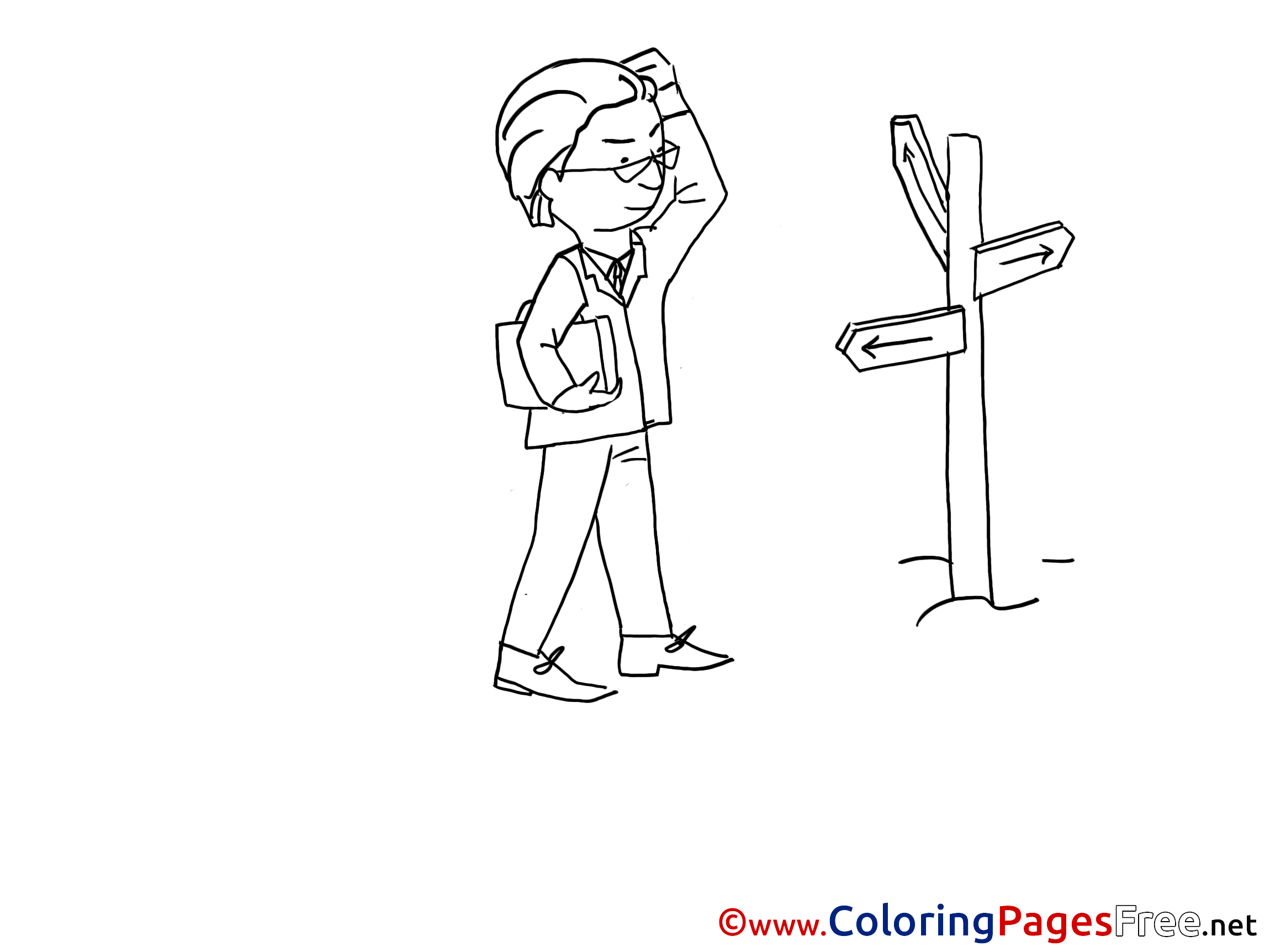 cross roads coloring pages
