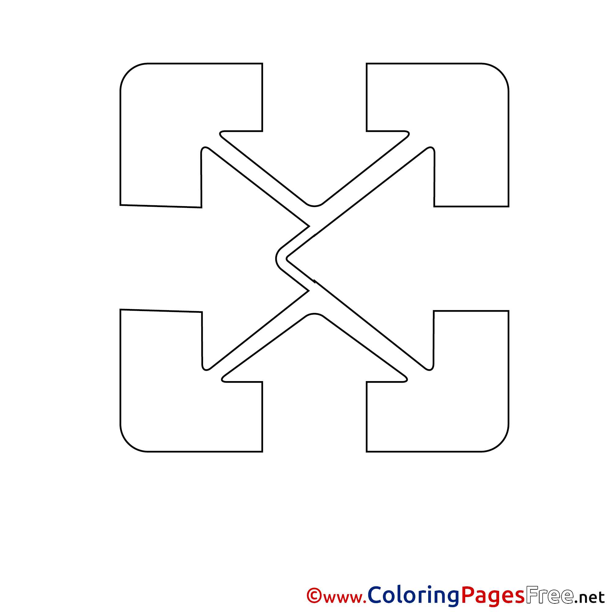 Logo for Children free Coloring Pages