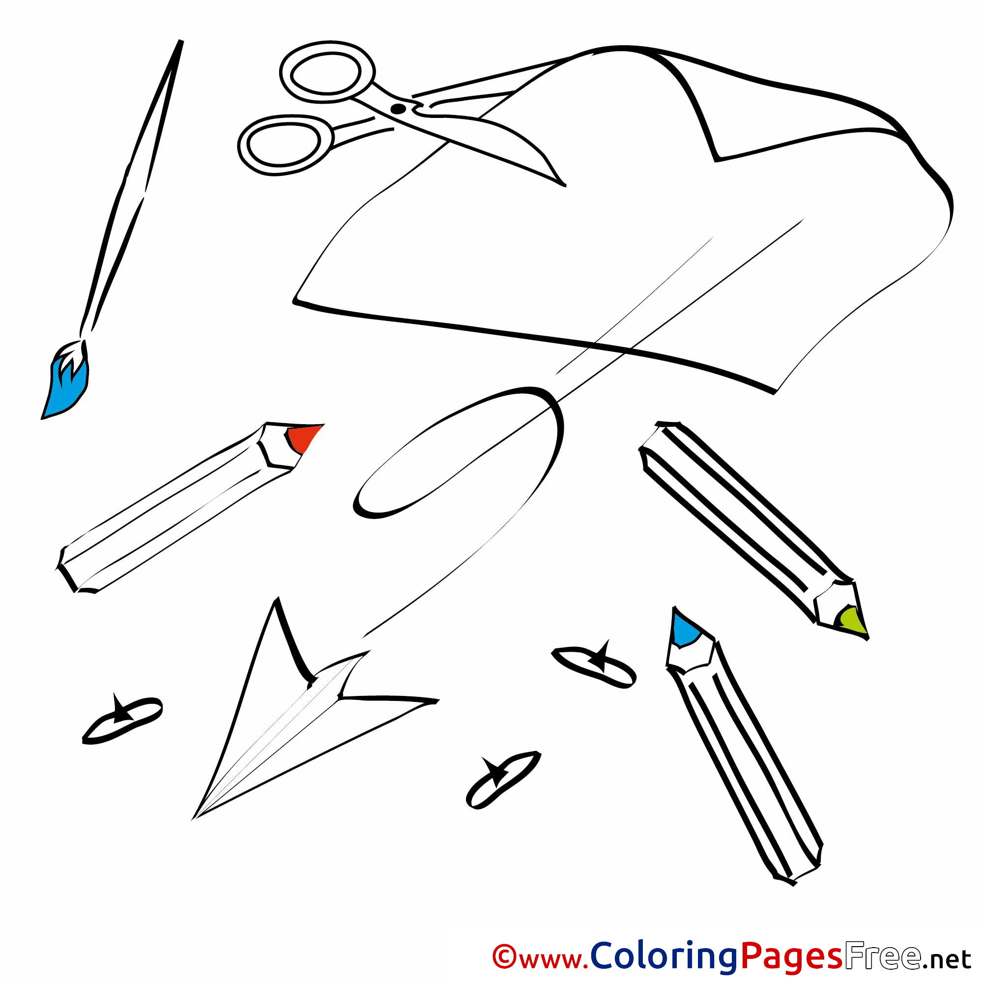 Drawing Lesson printable Coloring Sheets download