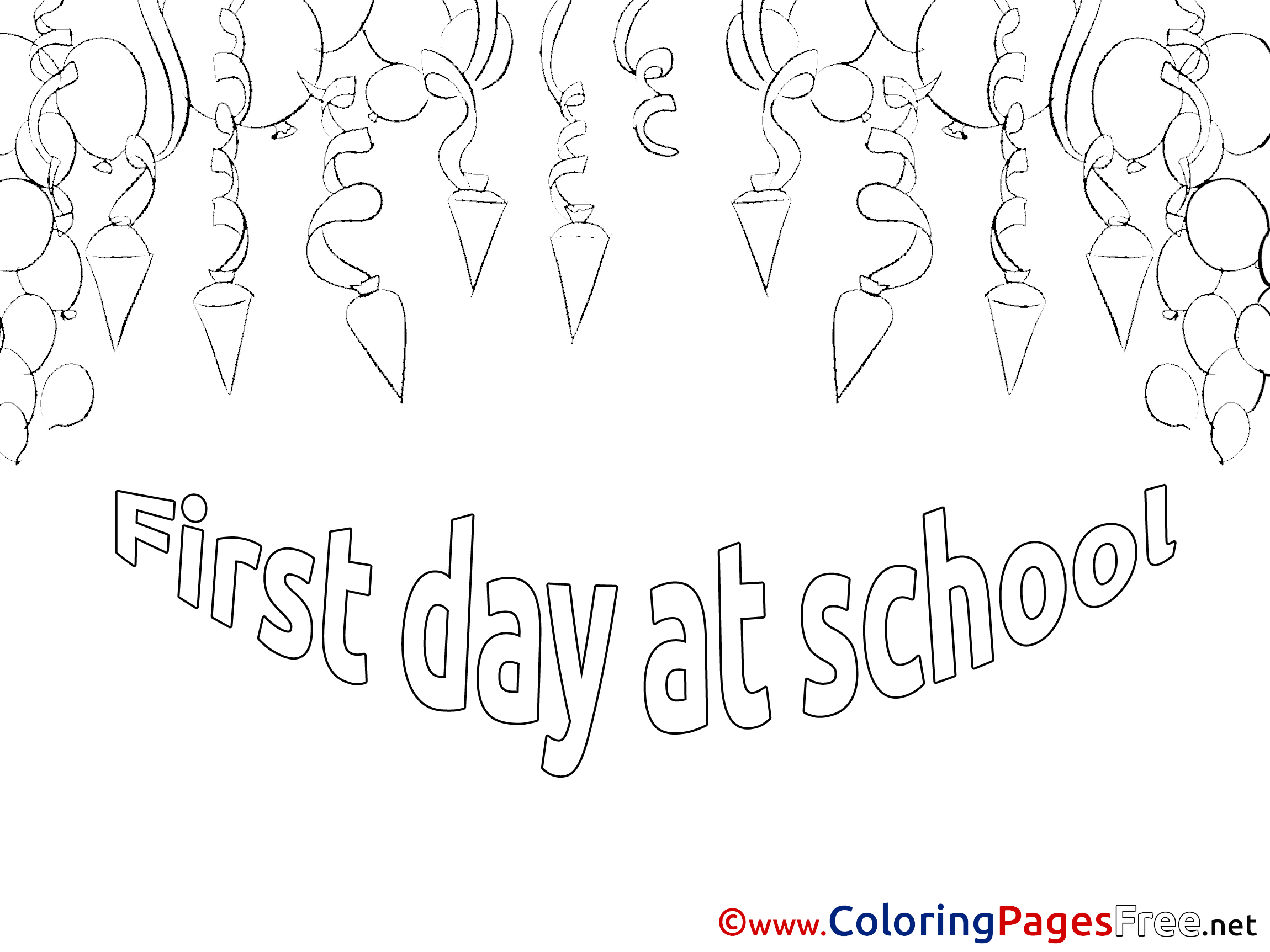 For Kids First Day Printable Colouring Page for-kids-first-day-printable-colouring-page