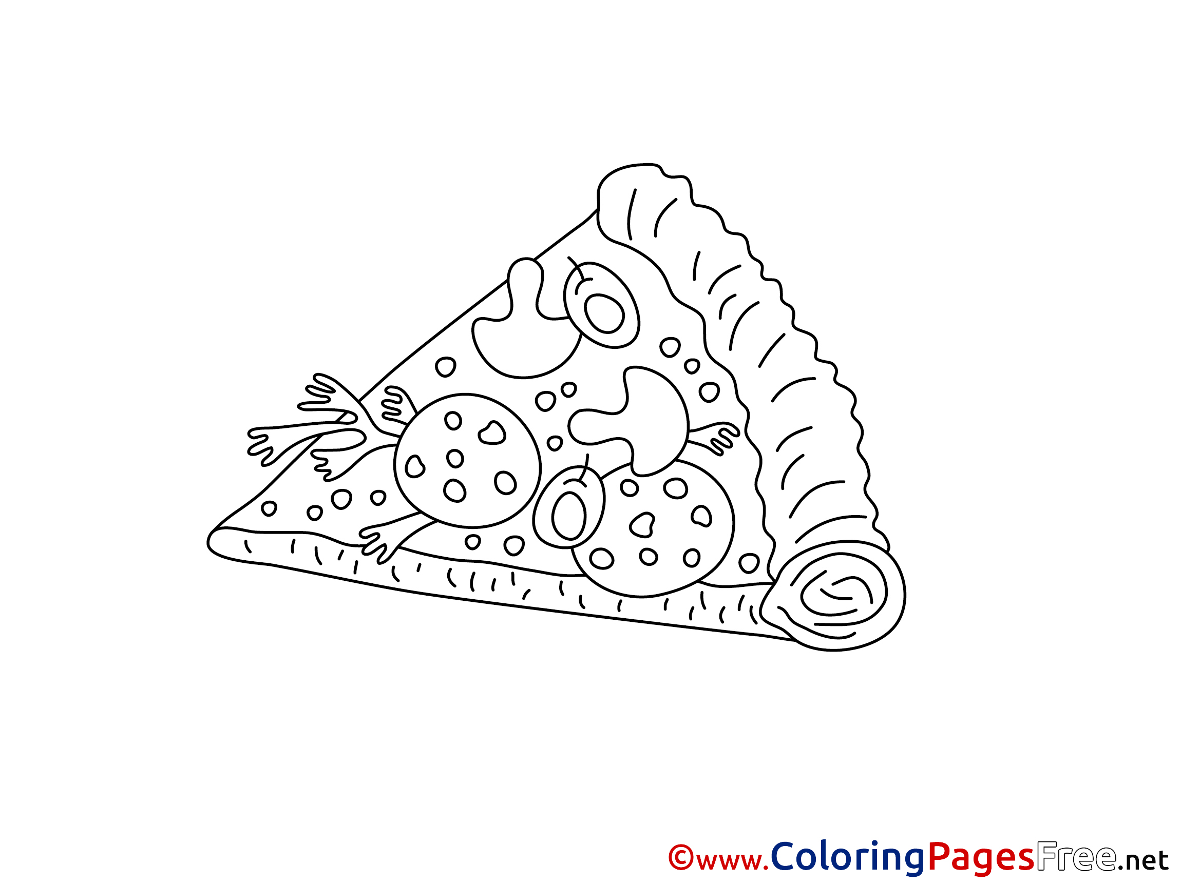 Pizza For Kids Printable Colouring Page pizza-for-kids-printable-colouring-page