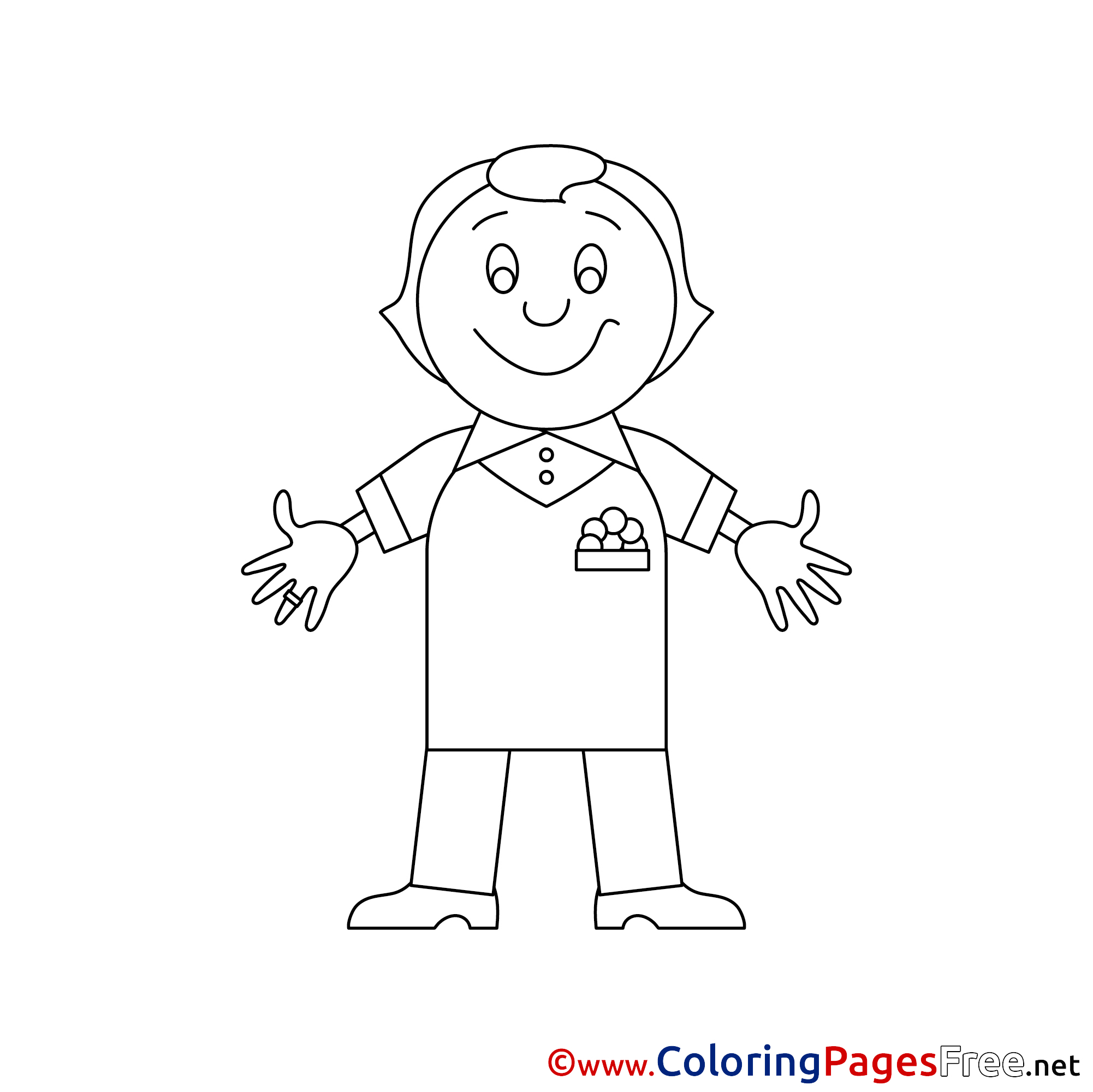 Man Coloring Colouring Pages Men Sketch Coloring Page
