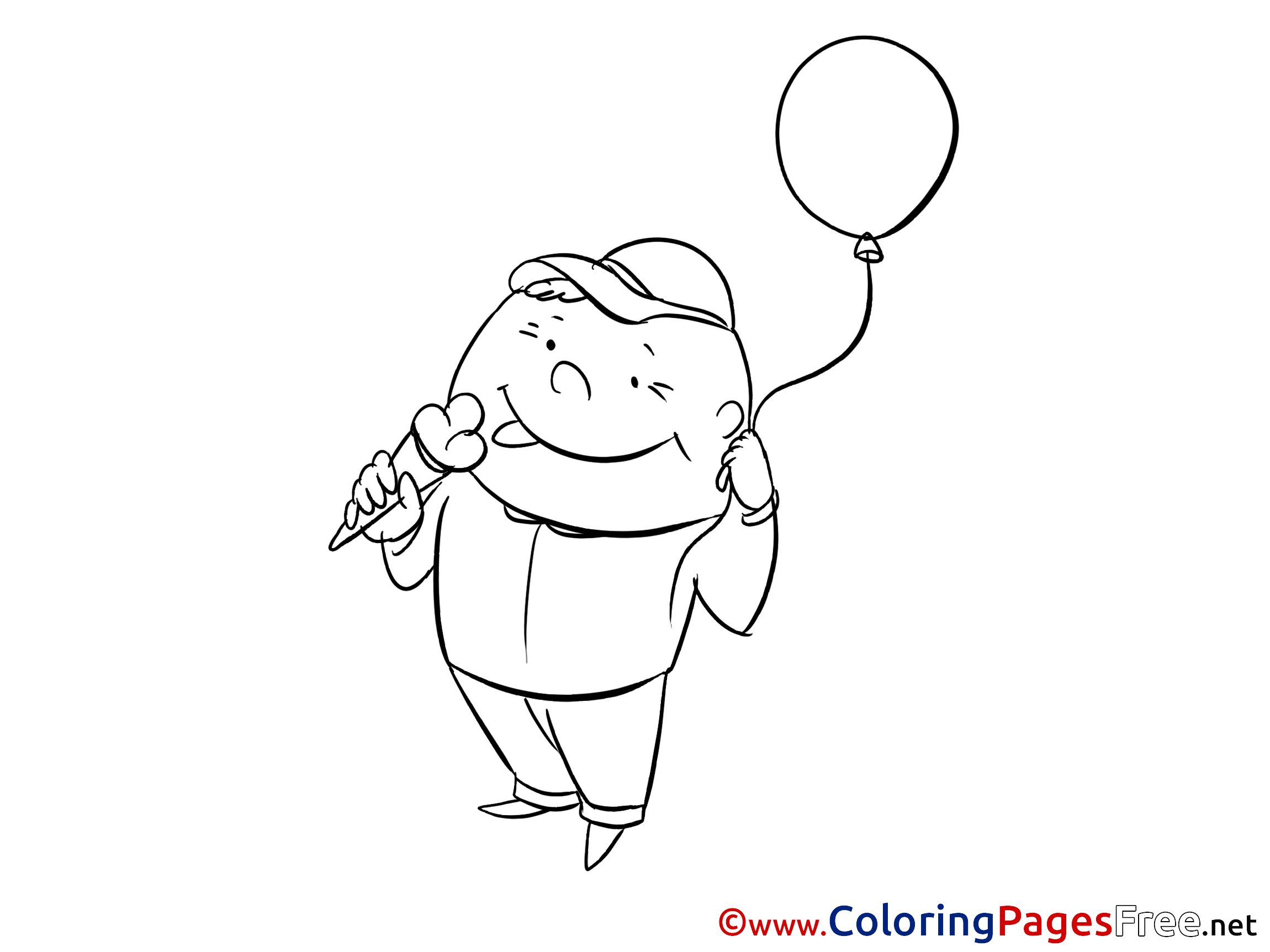 Balloon Boy Coloring Pages Print Balloon Boy Phantom Five Nights At