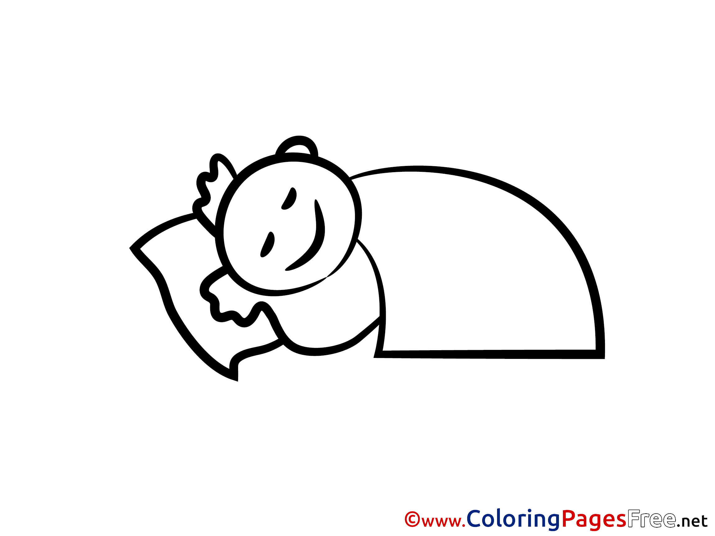 Good Night printable Coloring Sheets download