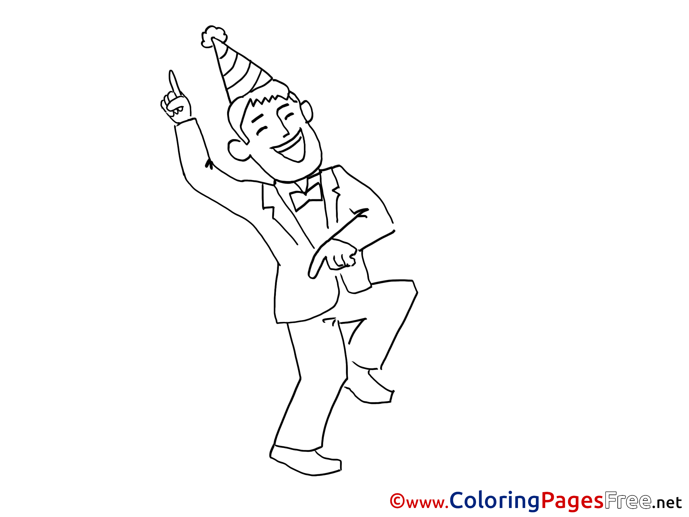 Amusement Man free printable Coloring Sheets