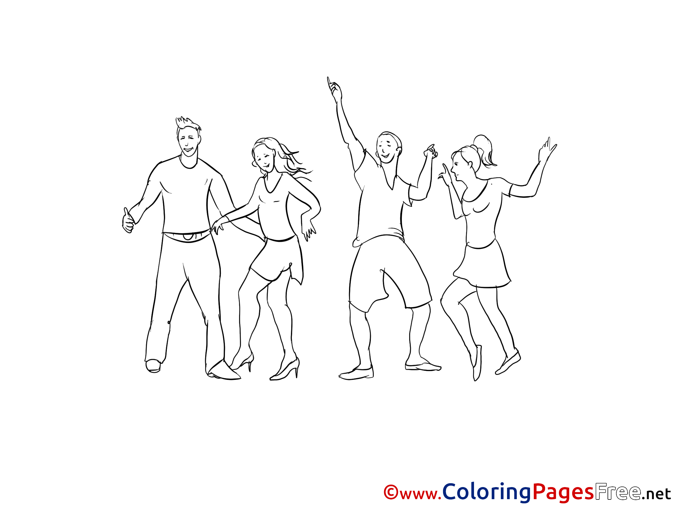 disco coloring sheets
