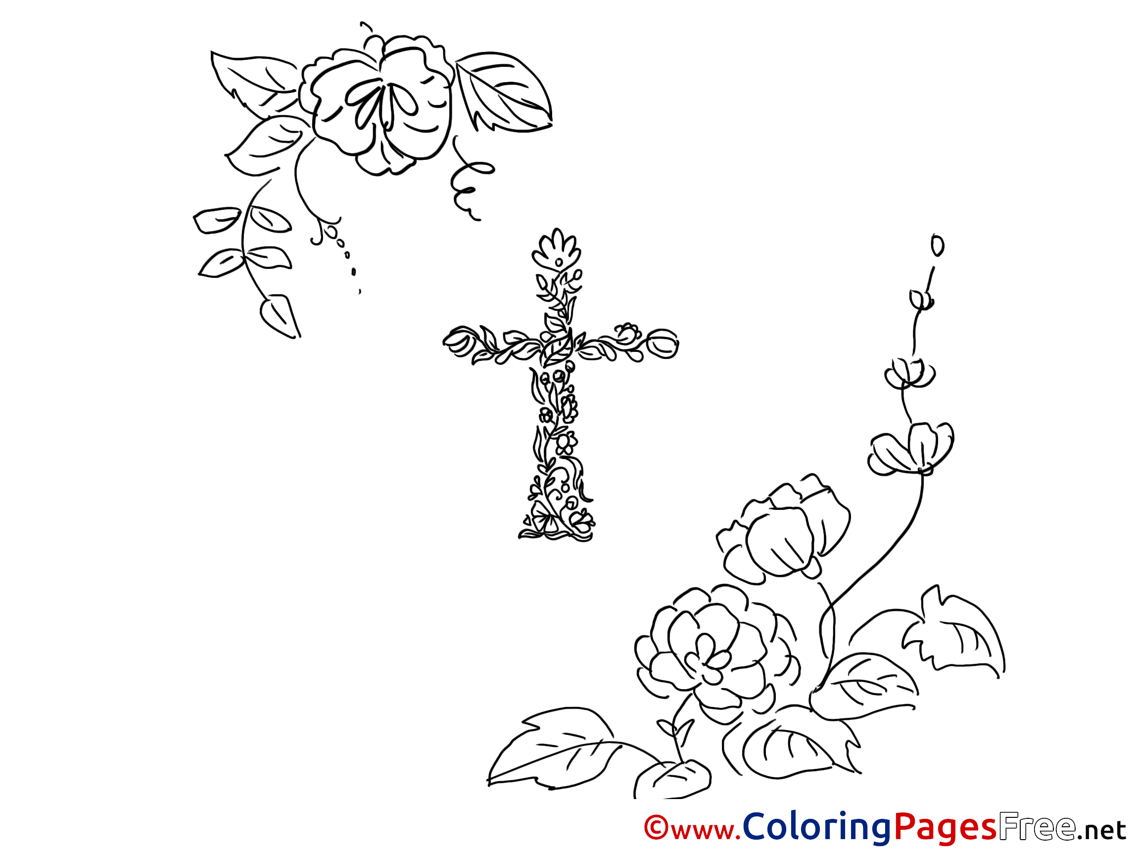 christening coloring pages
