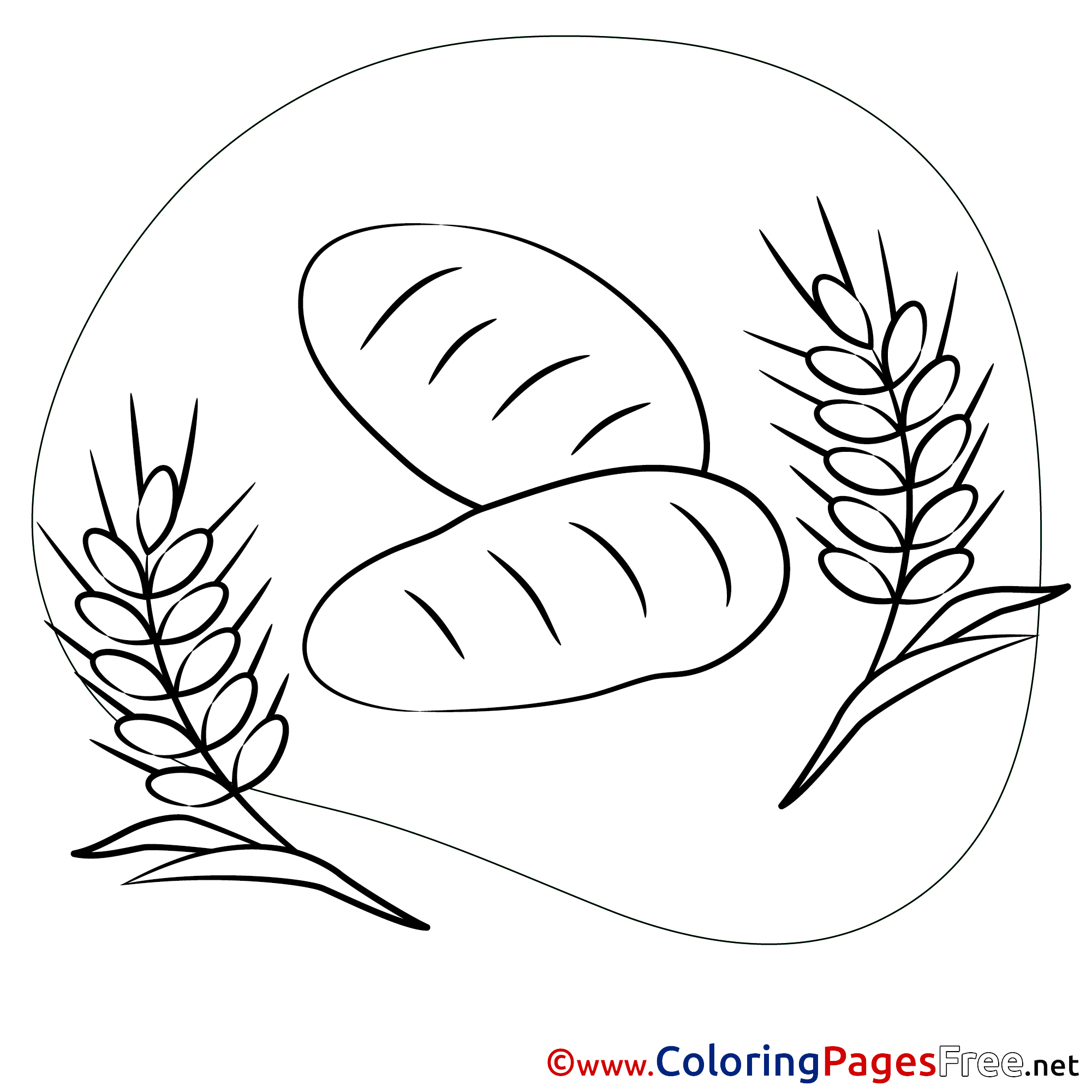 coloring pages of wheat
