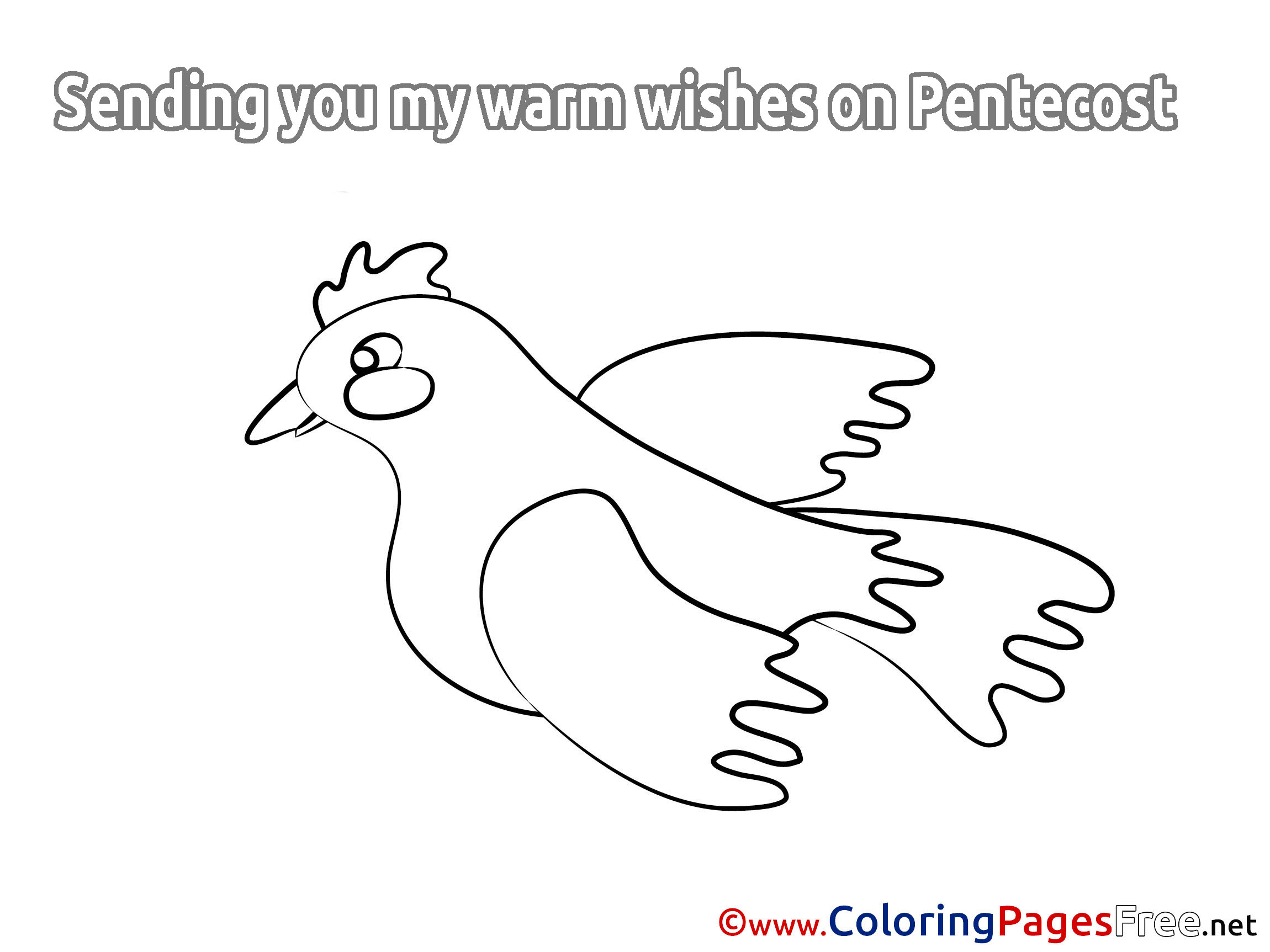 Feast Pentecost Coloring Pages download