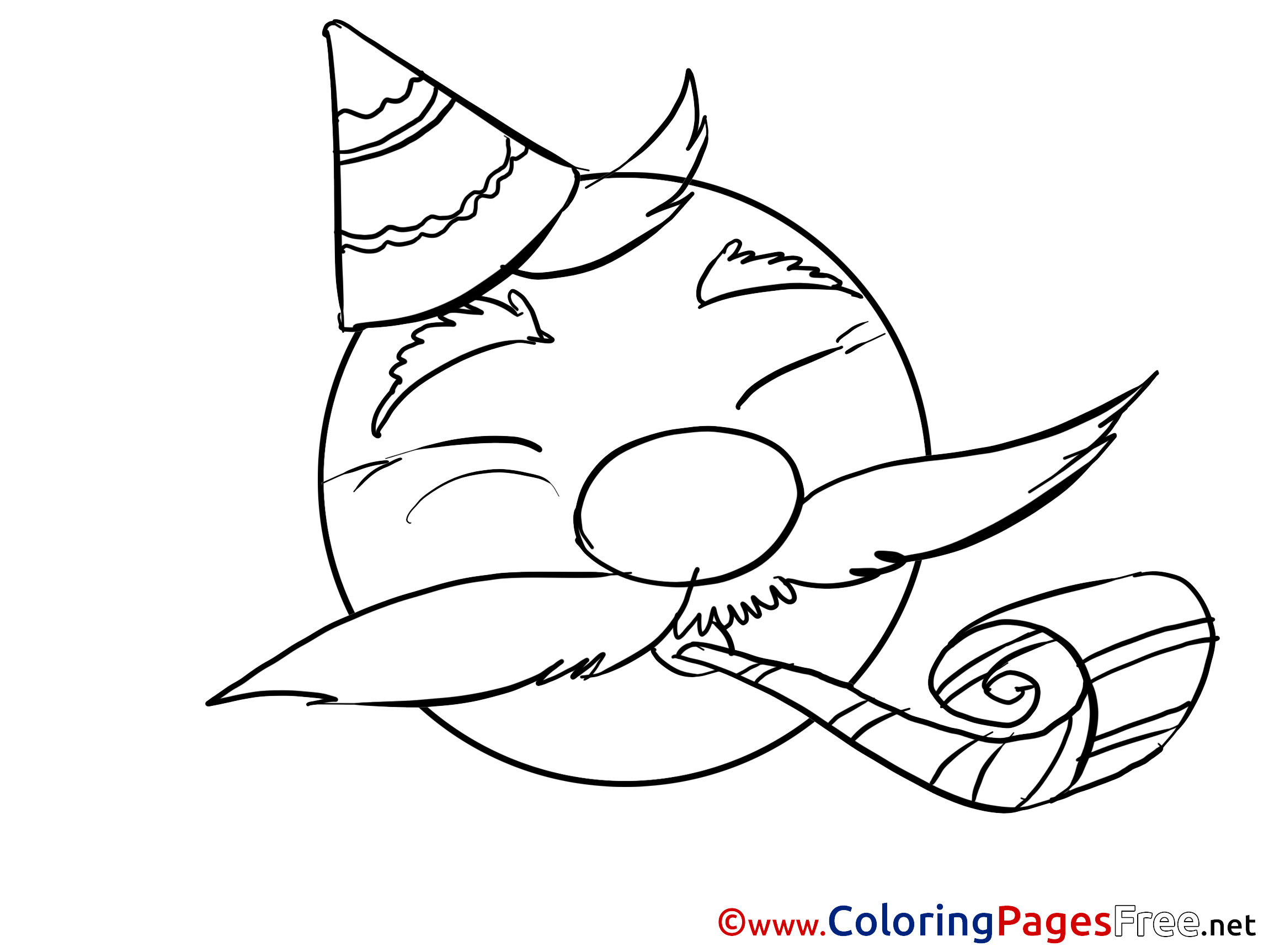 Celebration Kids Smiles Coloring Pages