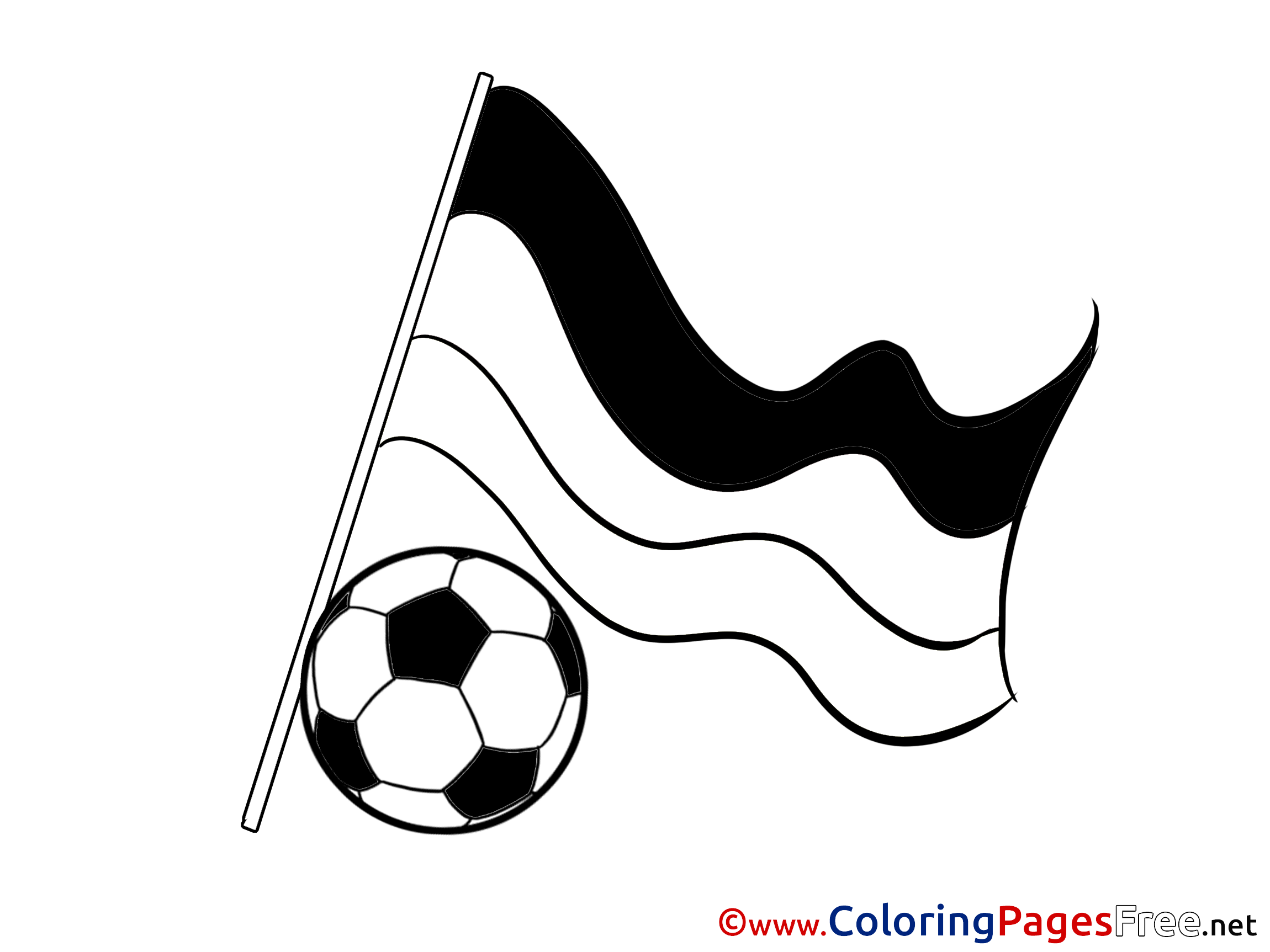 holland soccer coloring pages