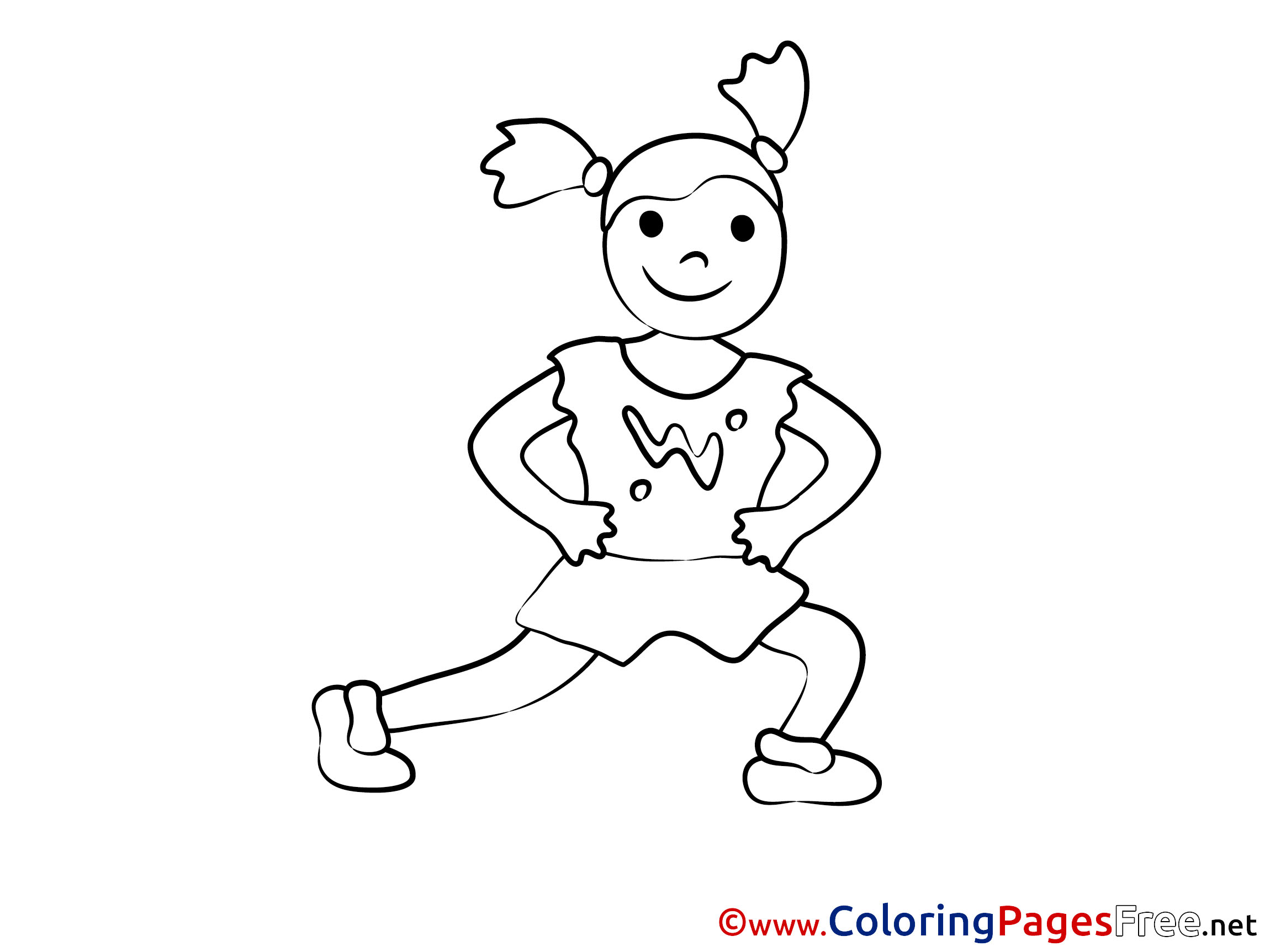 Exercises Printable Coloring Pages For Free