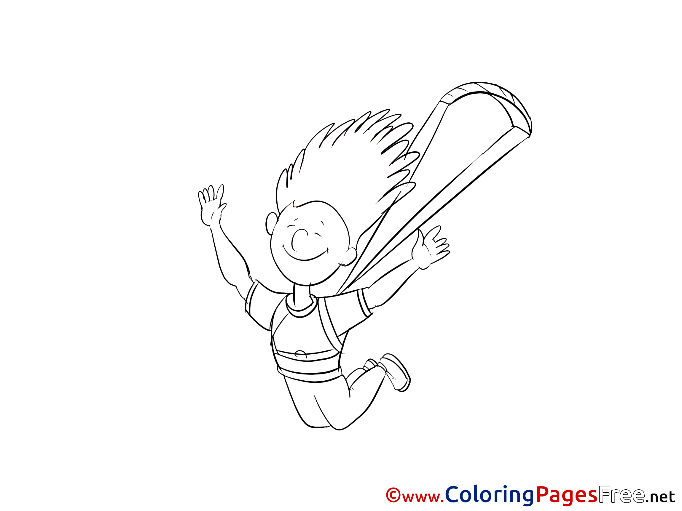 Parachute free printable Coloring Sheets