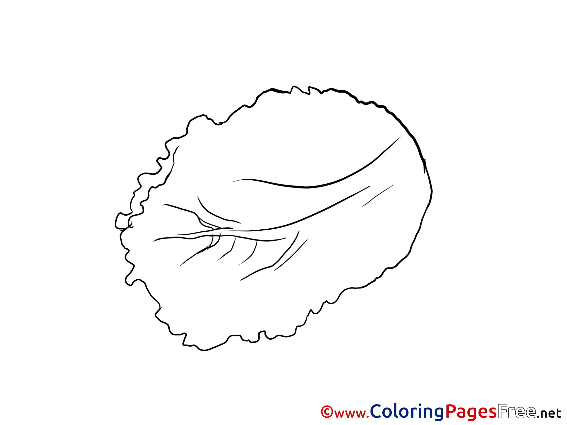 salad coloring sheet